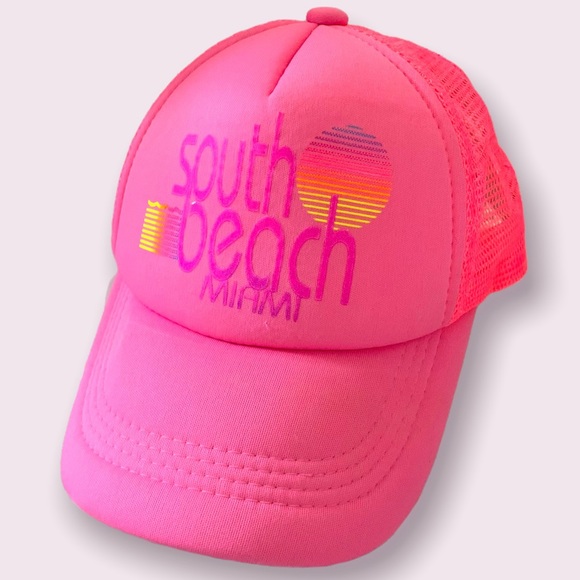 Vintage | Accessories | 8s Vintage Miami Beach Cap | Poshmark